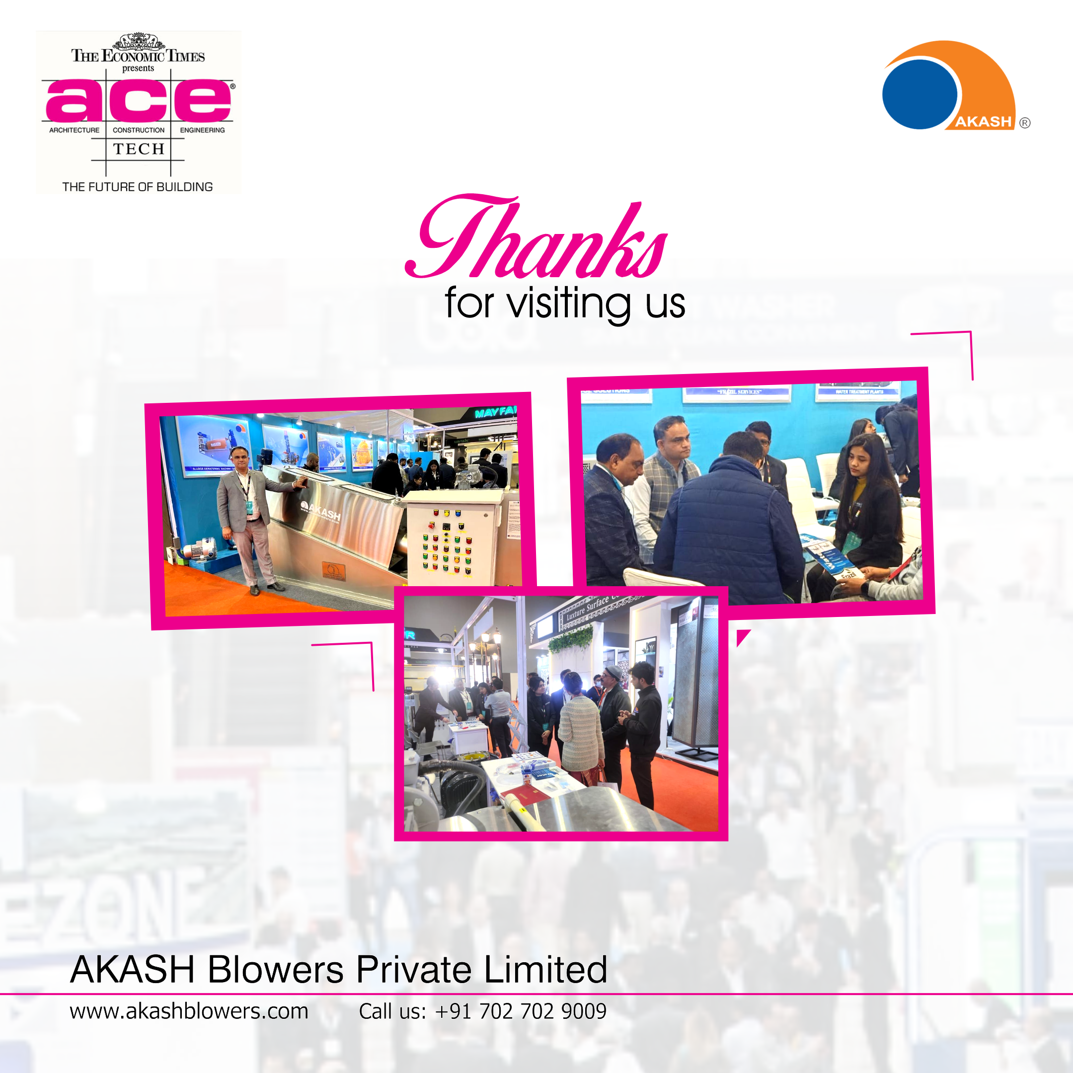 Akash Blowers | Roots Blowers & Sludge Dewatering Machine